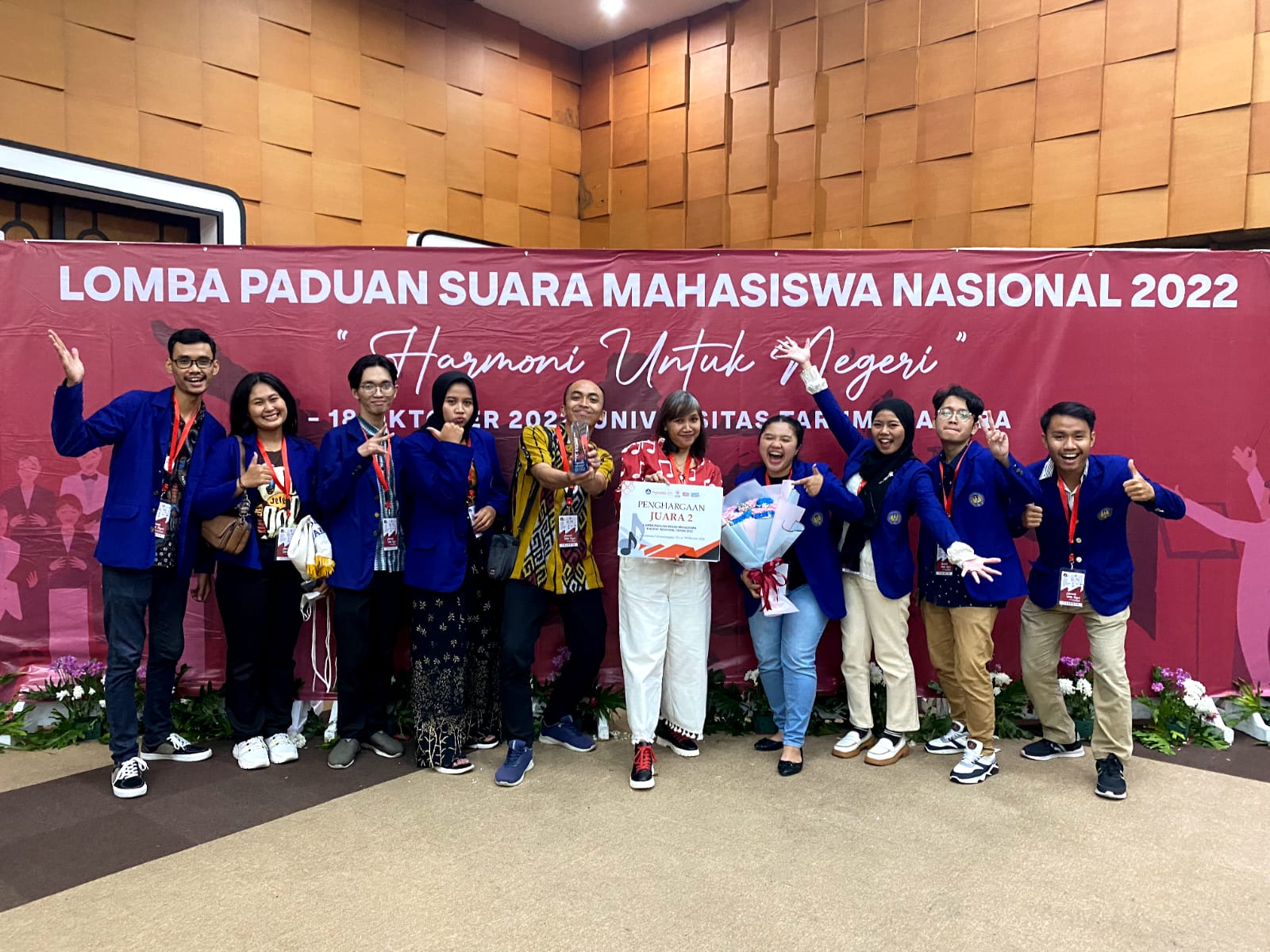 PSM Swara Wadhana UNY Berhasil Mendapatkan Juara 2 Dalam Lomba Paduan ... PSM Swara Wadhana UNY Berhasil Mendapatkan Juara 2 Dalam Lomba Paduan ...